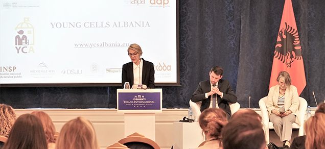 Održana uvodna konferencija projekta “Young Cells Albania” - Državna škola za javnu upravu